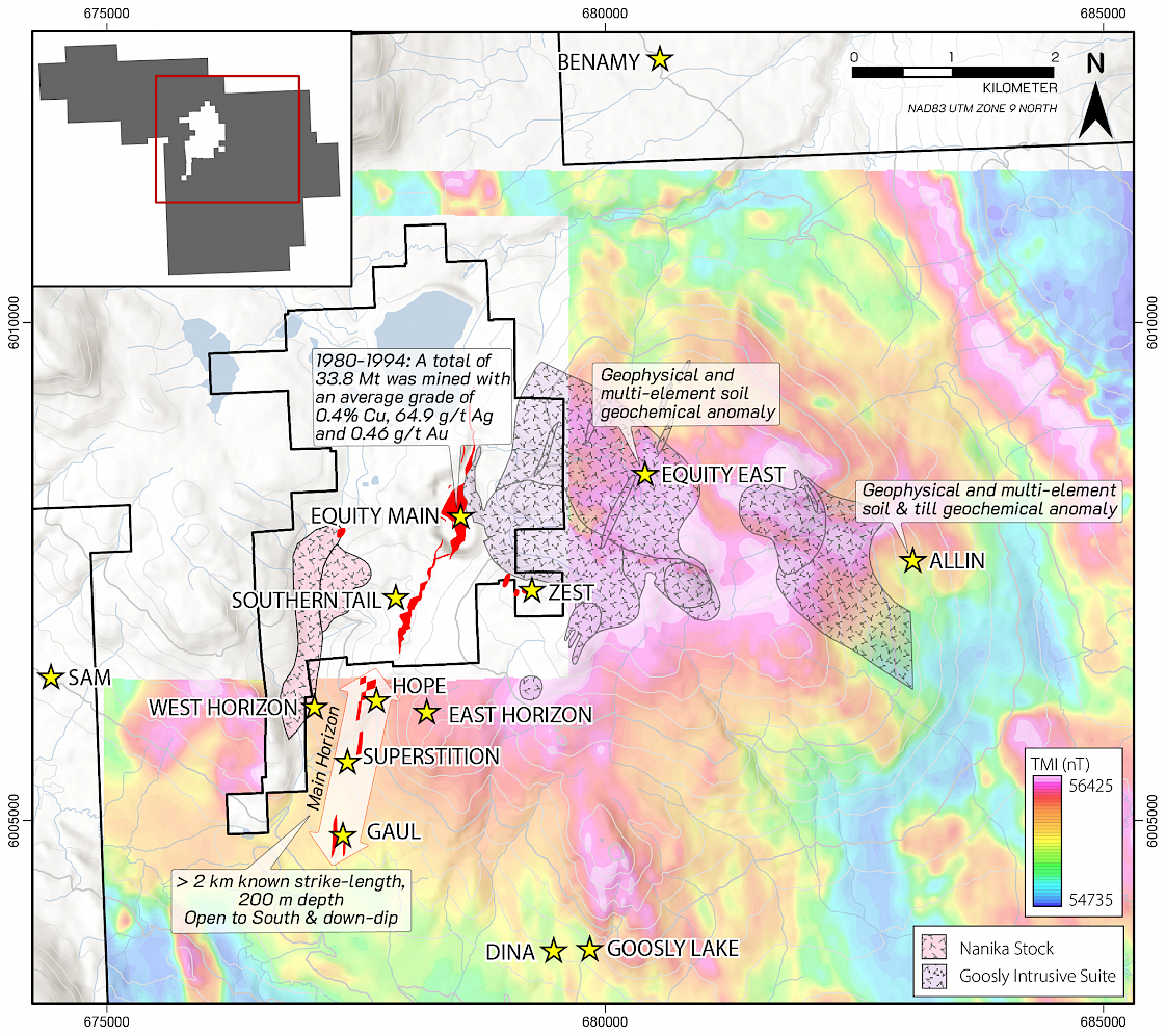 Silver Hope Property | Finlay Minerals Ltd.